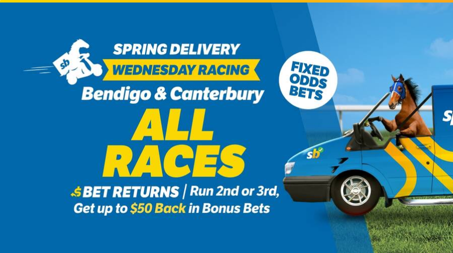 Canterbury Races Free Bet Returns Bonus Offer on 2nd or 3rd!