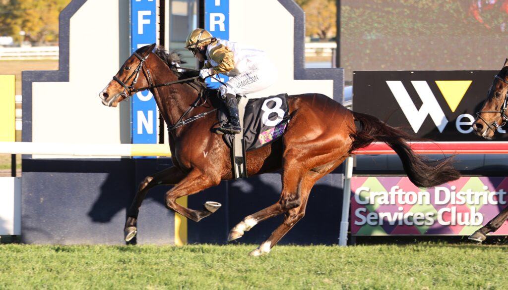 Jeff Dunn celebrates breakthrough stakes success | Just Horse Racing